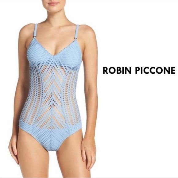 Robin Piccone | Swim | Robin Piccone Sophia Crochet One Piece Swimsuit 4 | Poshmark